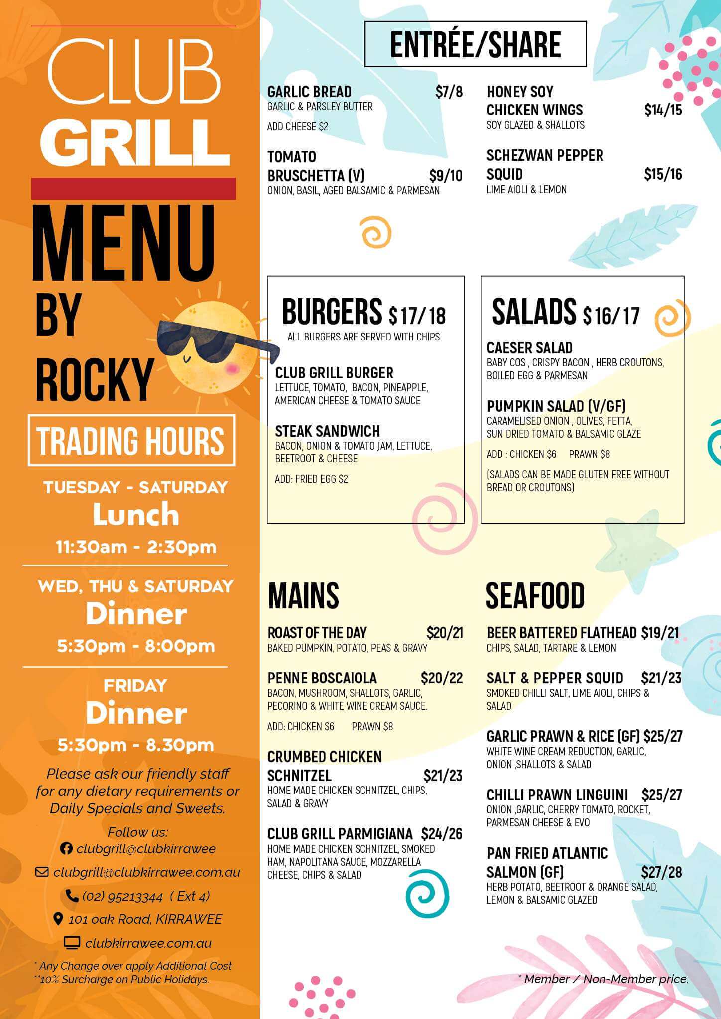 Club Grill - Club Kirrawee